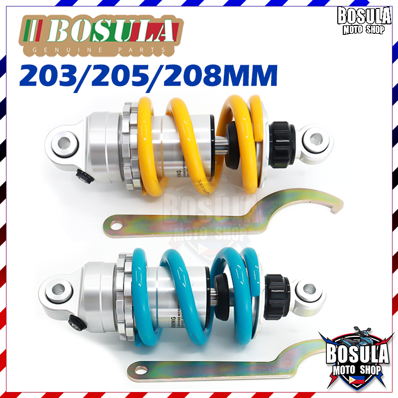 BOSULA โช๊คหลัง ขนาด 203/205/208MM(สปริง 3 รอบครึ่ง) สำหรับYAMAHA X1R ...