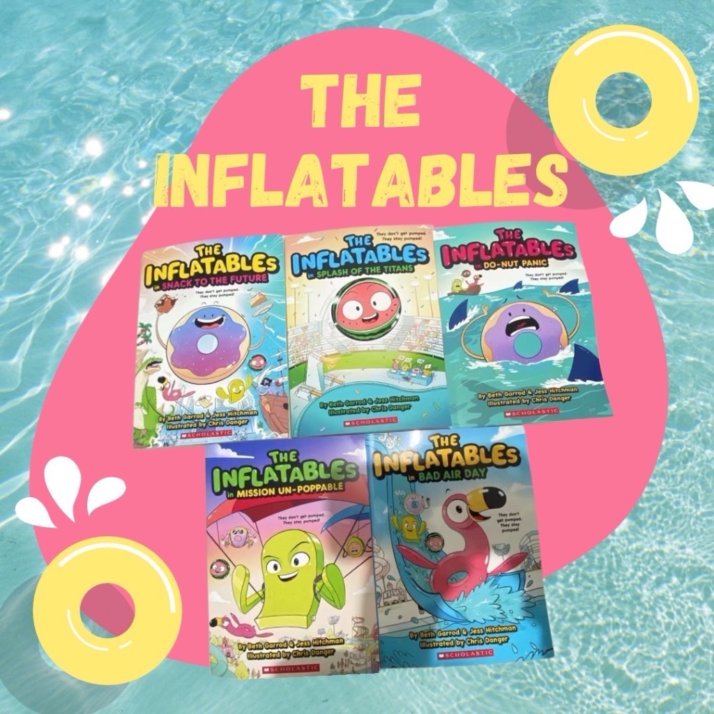 หนังสือ The Inflatables ชุด 5 เล่ม การ์ตูน ห่วงยาง ภาษาอังกฤษ comic ...