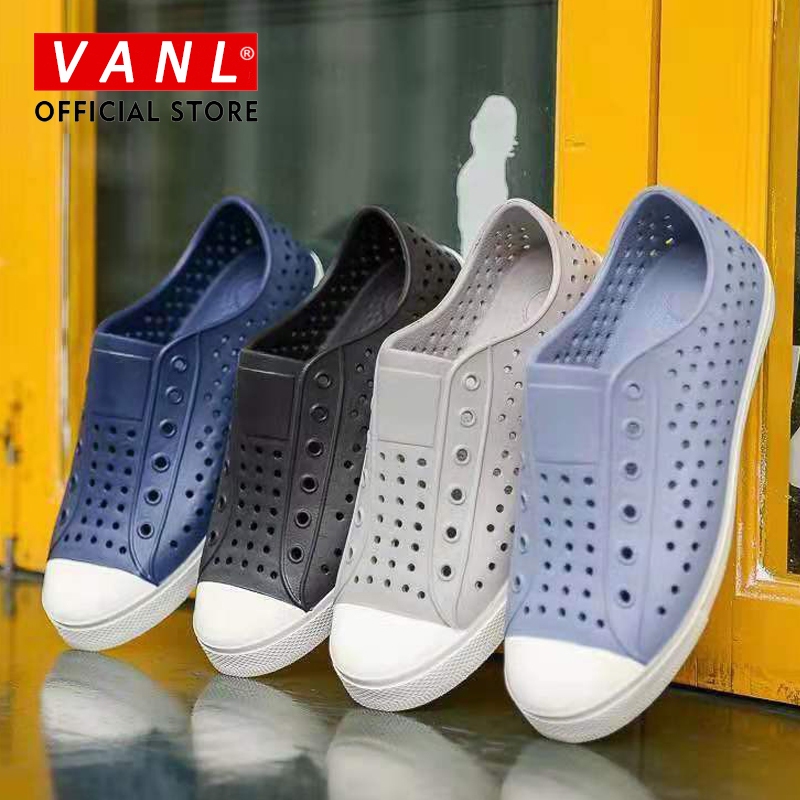 VANL (ได้รับ 2-3 วัน) รองเท้าแตะ พิมพ์ลายกราฟฟิตี้ กันน้ํา ระบายอากาศ ...