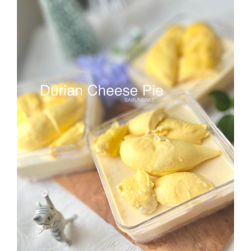 Durian Cheese Pie ทุเรียนชีสพาย ( ไม่ส่งภาคเหนือและใต้ (ตจว.ส่ง 12/3 ...
