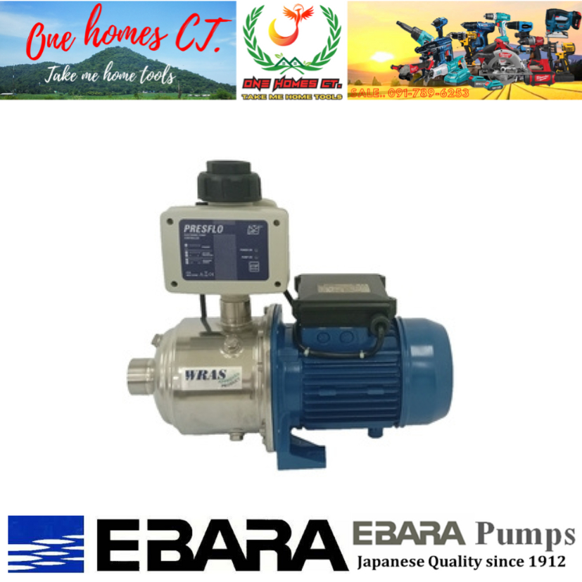 EBARA ปั๊มน้ำเพิ่มแรงดันอัตโนมัติ รุ่น DBU MATRIX 5-4T/0.9M # ออก..ใบเสร็จ-ใบกำกับภาษี..ได้ครับ ...