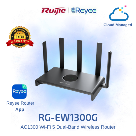RG-EW1300G 1300M Dual-band Gigabit Wireless Router | Shopee Thailand