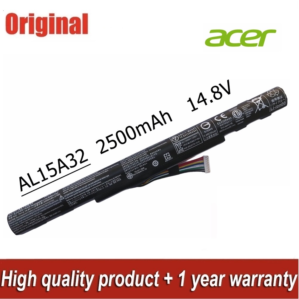 ACER แบตเตอรี่ AL15A32 (สำหรับ E15 E5-473G E5-573G V3-574G E5-432 E5 ...