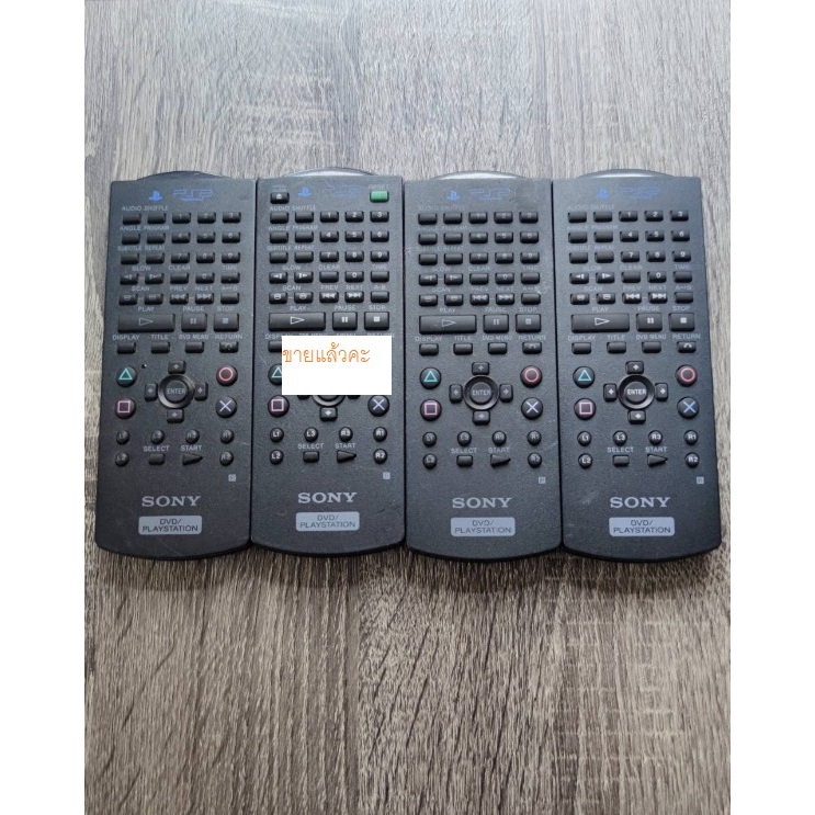 Remote PS2 รีโมท แท้ Sony Playstation 2 PS2 *** สินค้ามือ2 ตามสภาพไม่เท ...