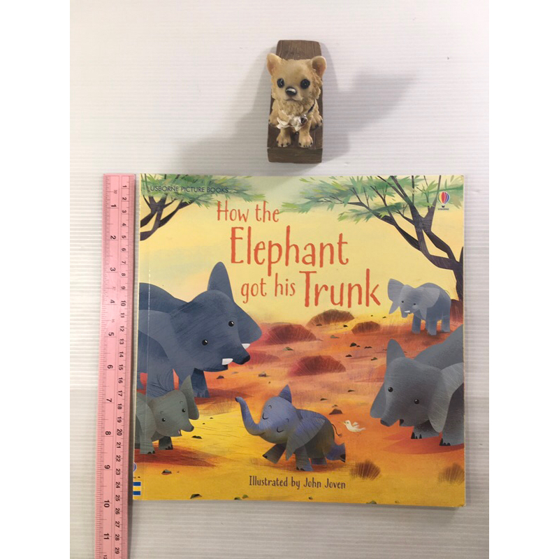 Usborne How the Elephant got his Trunk หนังสือภาษาอังกฤษ (มือสองปกอ่อน ...