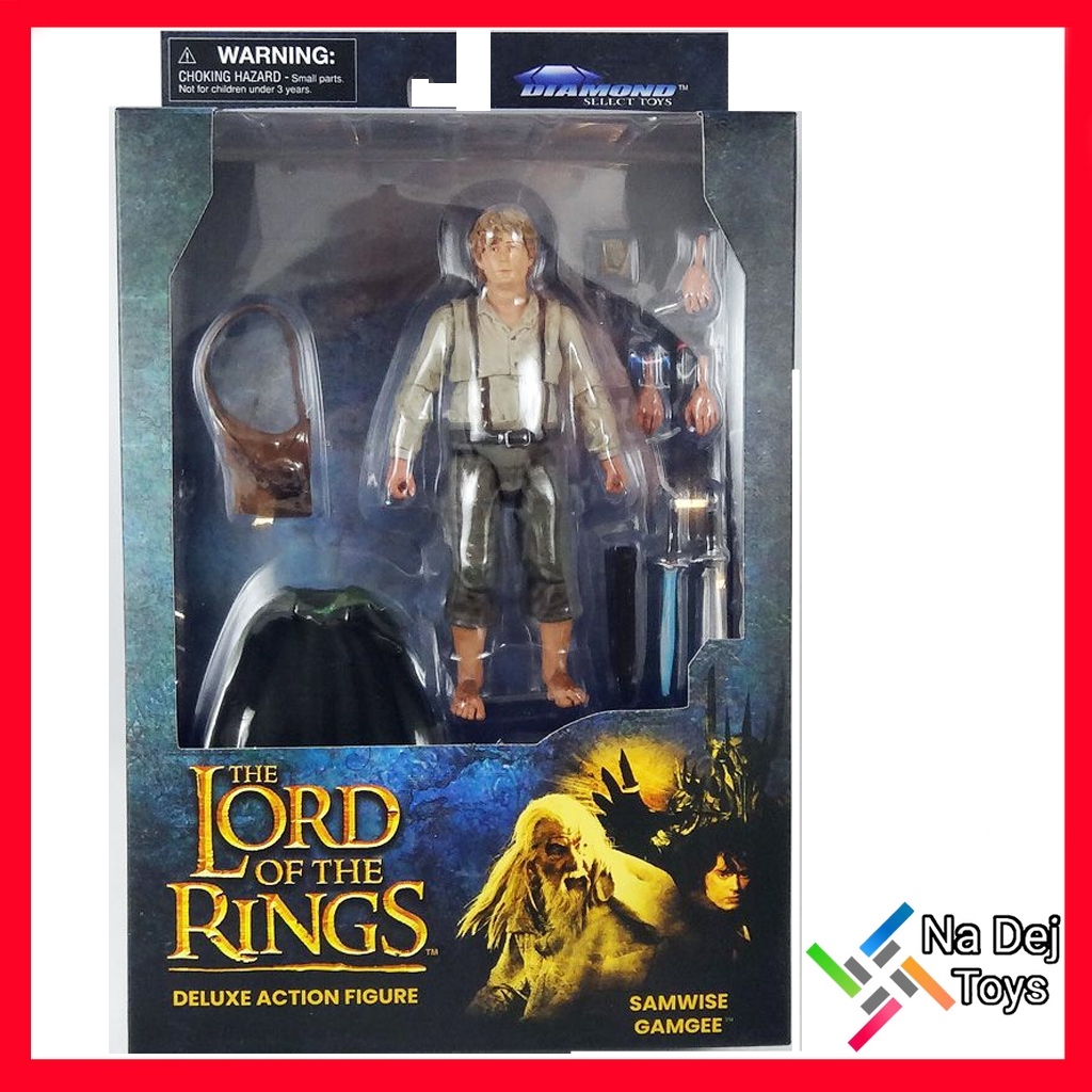 Samwise Gamgee The Lord of The Rings Diamond Select 7" Figure แซมไวส์ ...