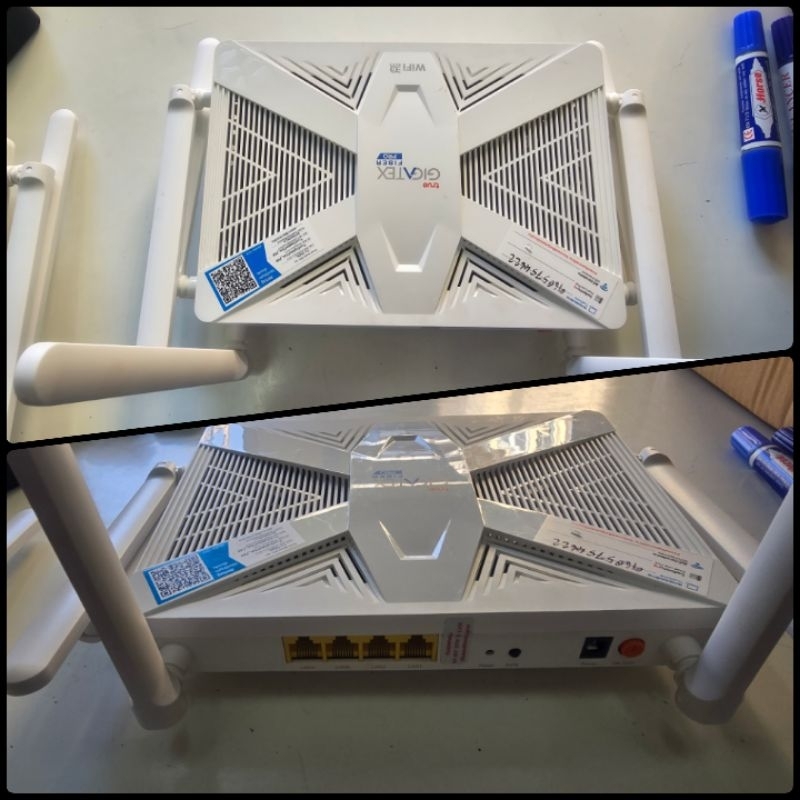 (สินค้าพร้อมส่ง) True Gigatex Fiber Router WiFi6 T3 T628/T628L AX5400 ...