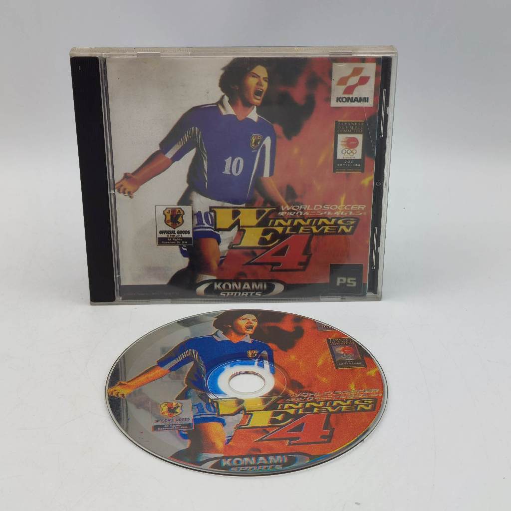 Winning Eleven 4 วินนิ่ง [PS1][bootleg] แผ่นก๊อปปั้ม มือสอง เล่นได้ ...