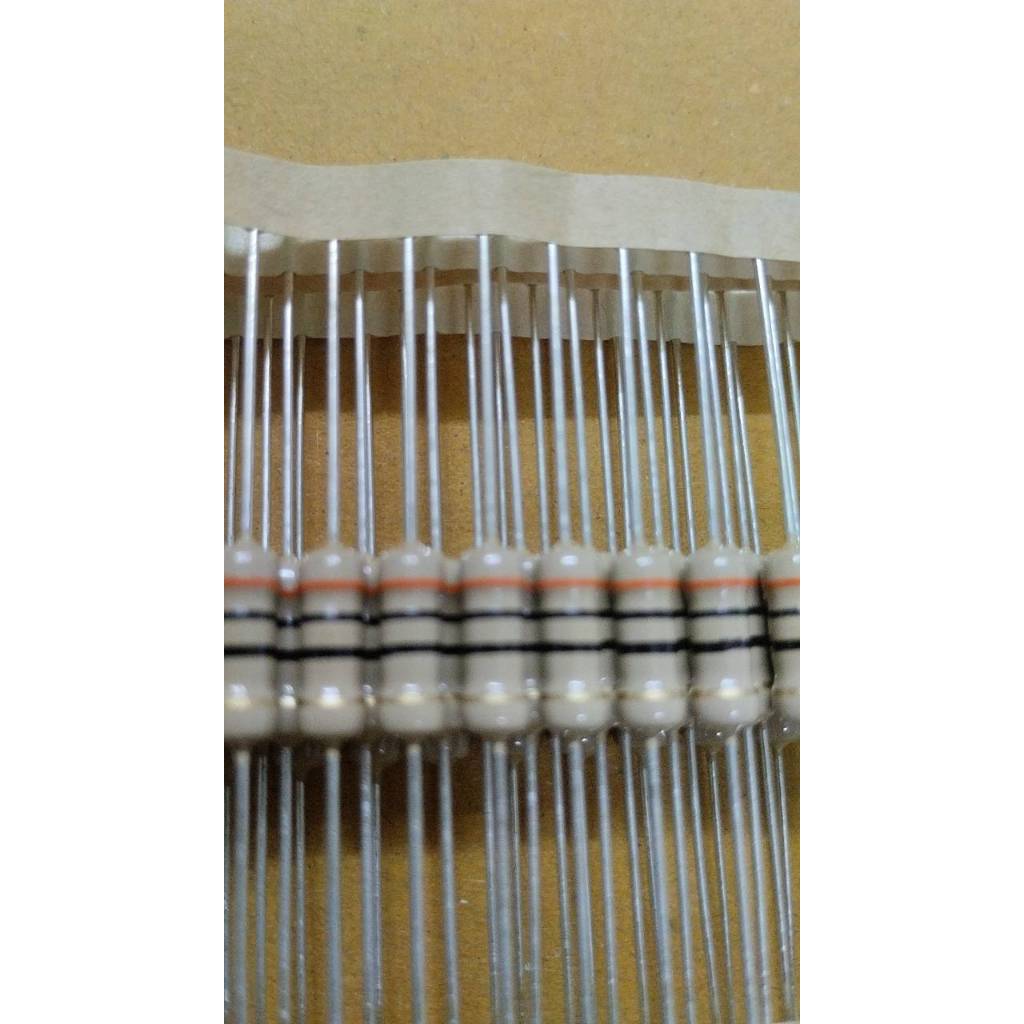 0001252 ตัวต้านทาน 30 โอห์ม 1 วัตต์ Resistors 30 Ohms 1 W 5% (จำนวน 10 ตัว) | Shopee Thailand