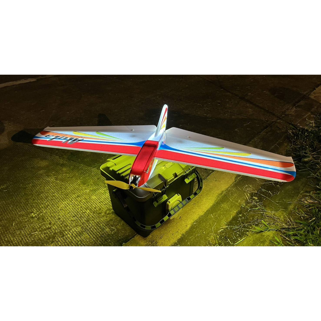 เครื่องบินโฟม+โครงไม้+มีไฟ Alula ปีก1.2เมตร เครื่องบินบังคับ RC (ไม่รวม ...