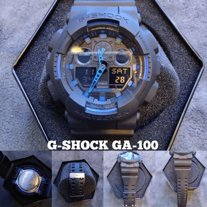 G-SHOCK GA-100 ของแท้ มือ 2 สภาพสวยเหมือนใหม่ เปลี่ยนชุดสายแท้ใหม่ ...