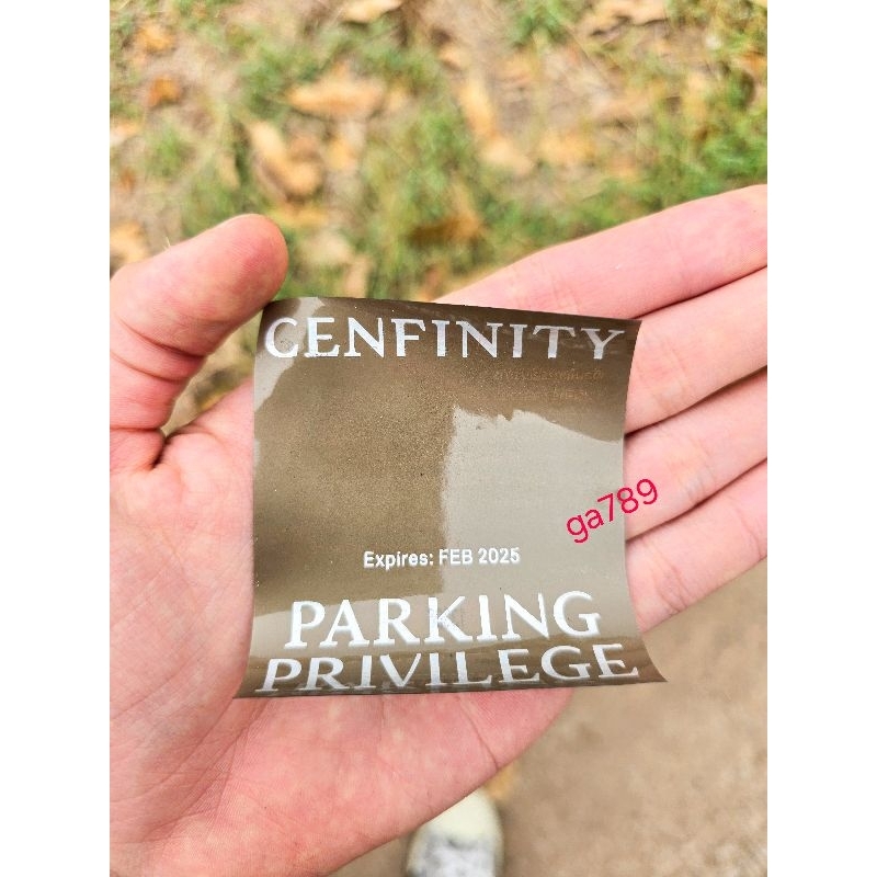 [รับประกัน‼️]สติ๊กเกอร์สูญญากาศ Cenfinity จอดThe1 Exclusive ได้สิ้นสุด ...