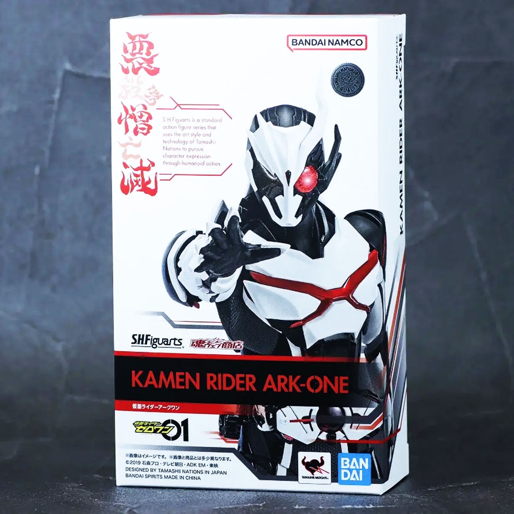 Bandai S.H.FIGUARTS Ark One MASKED RIDER SHF Kamen Rider TAMASHII มือ1 Zero One ZeroOne 01 ...