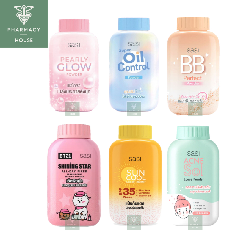 SASI Sun Cool Powder / SASI Super Oil Control Powder / SASI Acne Sol ...