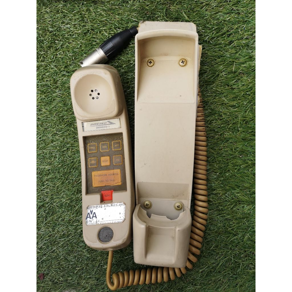 Cabin interphone system Boeing B747-200 , B747-300 Handset | Shopee ...