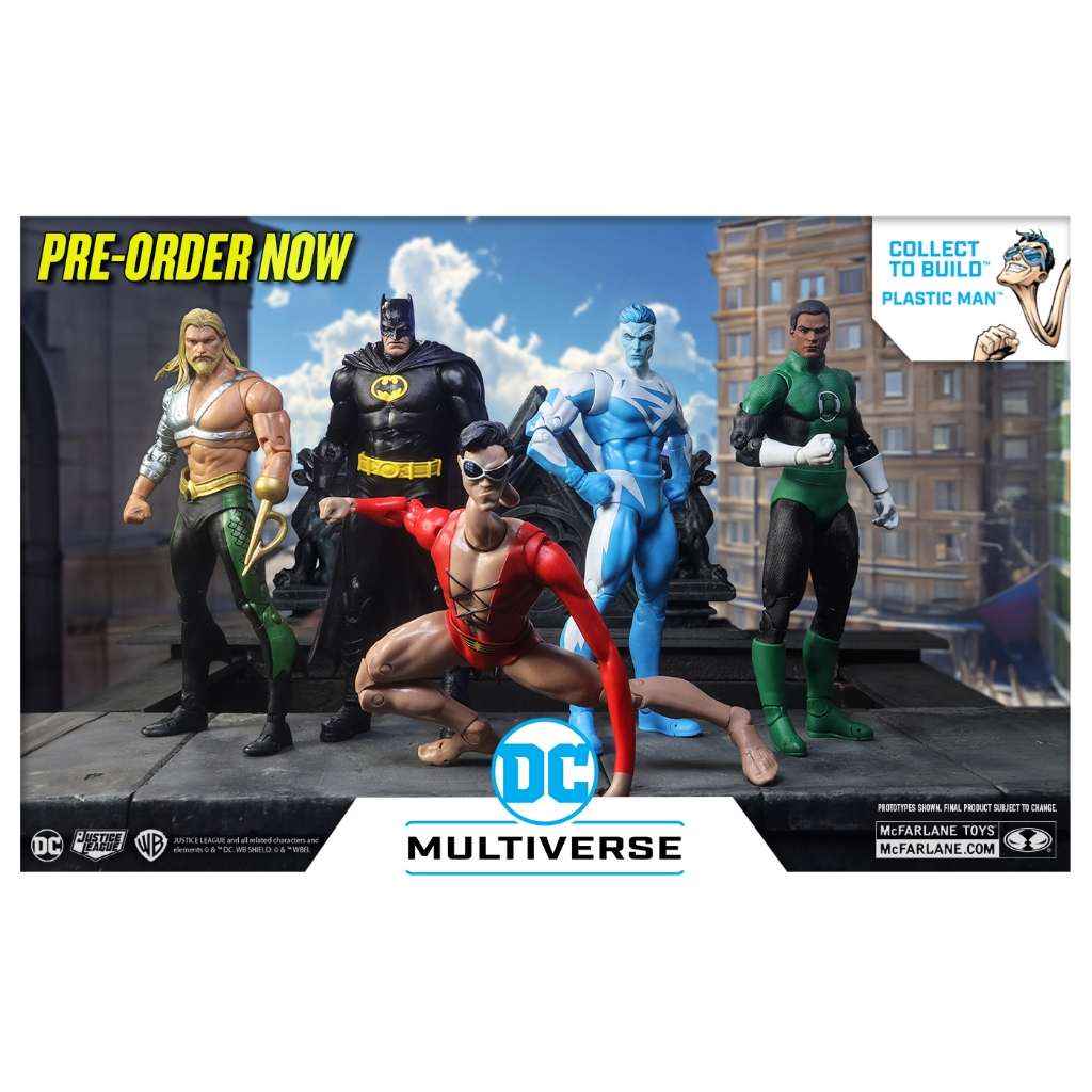 McFarlane Toys 7"" : JLA (baf PLASTIC MAN) มีให้เลือก 5 แบบ | Shopee ...