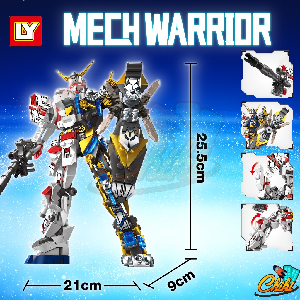 ตัวต่อ Sembo Block 11030-11033 หุ่นยนต์รบ MECH WARRIOR ตัวต่อหุ่นยนต์ ...