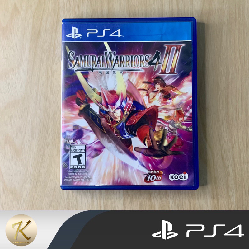 แผ่นเกมส์ PS4 : Samurai Warriors 4 📍มือ2 (รองรับภาษาอังกฤษ) สินค้าพร้อม ...