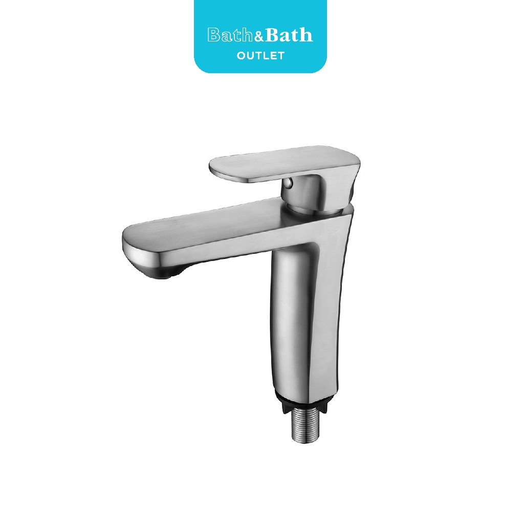 BATH&BATH BT-3500BN ก๊อกอ่างล้างหน้า นิกเกิล | Shopee Thailand