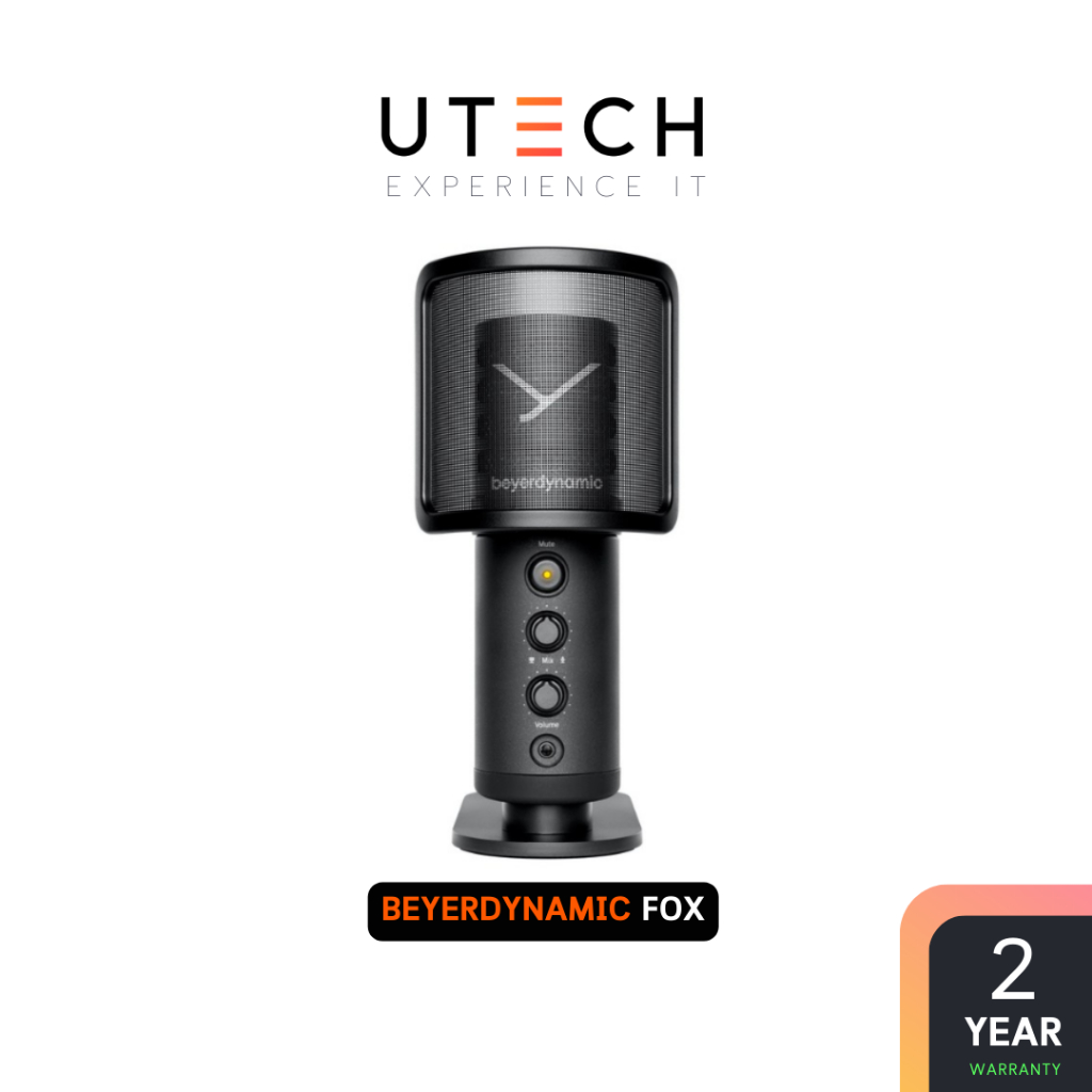 ไมโครโฟน Beyerdynamic FOX USB Microphone ไมโครโฟน ชนิด Condenser by UTECH | Shopee Thailand