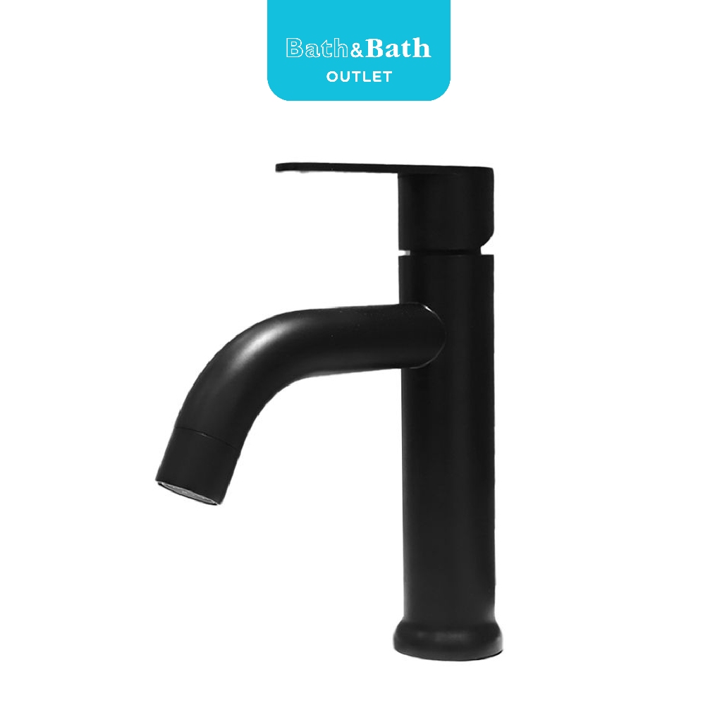 BATH&BATH BT-C5 ก็อกอ่างล้างหน้าเดี่ยว ดำ | Shopee Thailand