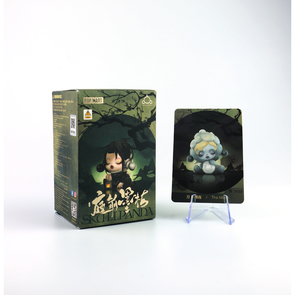 กล่องสุ่ม Pop Mart Skullpanda , The Moon ของแท้ แกะเช็คการ์ด ไม่แกะตัว ...