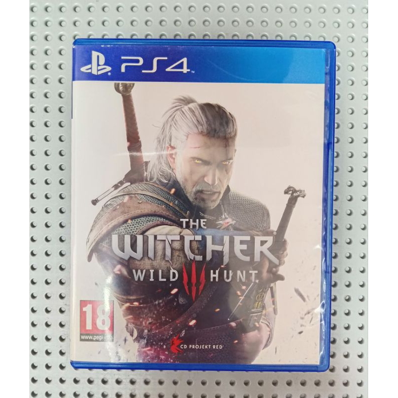 แผ่นเกม PS4 (มือ2) : THE WITCHER 3 WILD HUNT (แผ่นซีดีมีรอยขนแมวบ้างนะ ...
