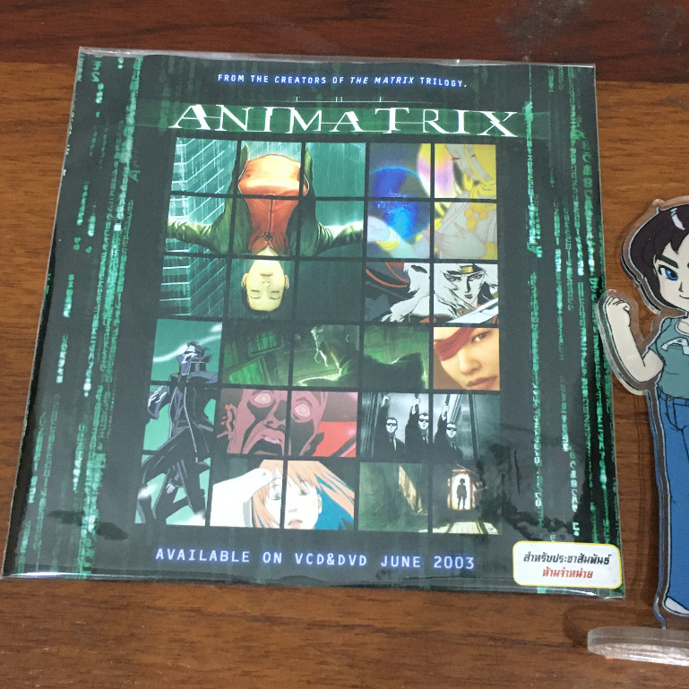 (มือสอง) VCD แผ่นโปรโมท The Animatrix (2003) | Shopee Thailand