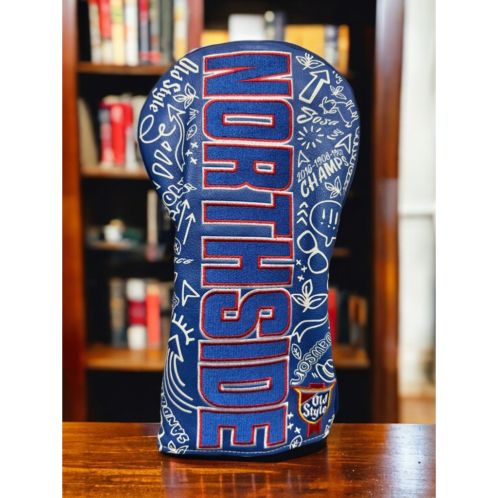 โคเว่อไม้กอล์ฟ Driver Golf Cover Blue Northside Old style Home of ...