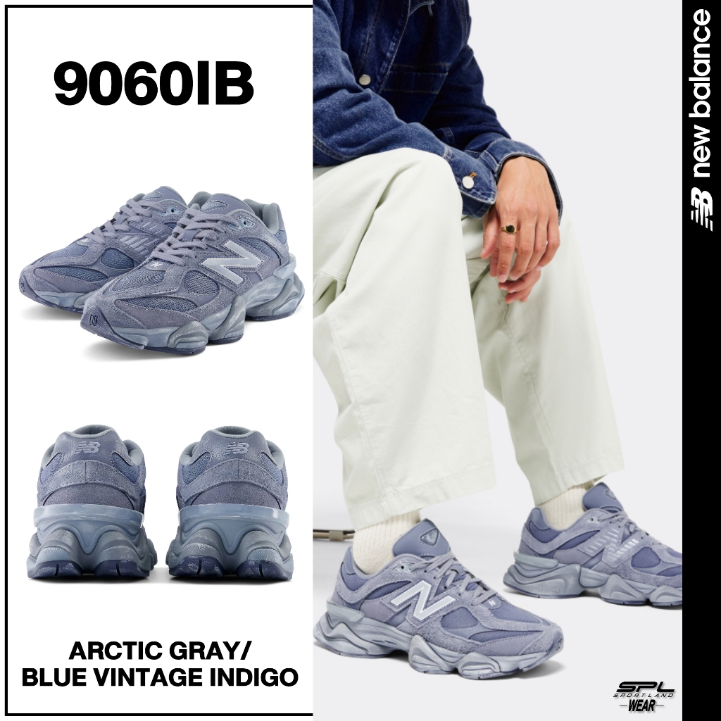 New Balance รองเท้าผ้าใบ รองเท้าลำลอง NB ND UX 9060 Arctic Grey U9060IB ...