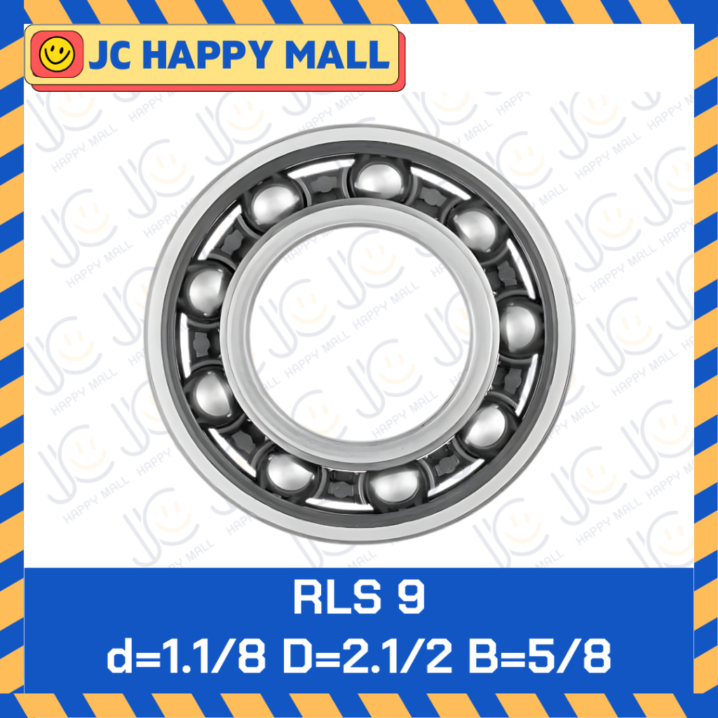 RLS 4 2RS RLS 5 2RS RLS 6 2RS RLS 7 2RS RLS 8 2RS RLS 9 2RS ตลับลูกปืน ฝายาง ตลับลูกปืนเม็ดกลม ...