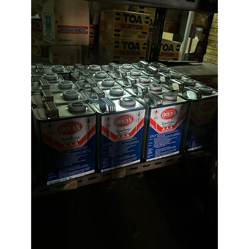 ทินเนอร์โอเชี่ยน AAA แท้100% ขนาด 2.10 ลิตร THINNER OCEAN 3A ทินเนอร์ ...
