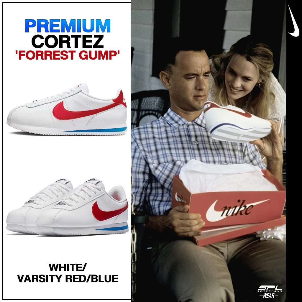 Nike ไนกี้ รองเท้าผ้าใบ รองเท้าลำลอง UX Cortez Premium Forrest Gump ...