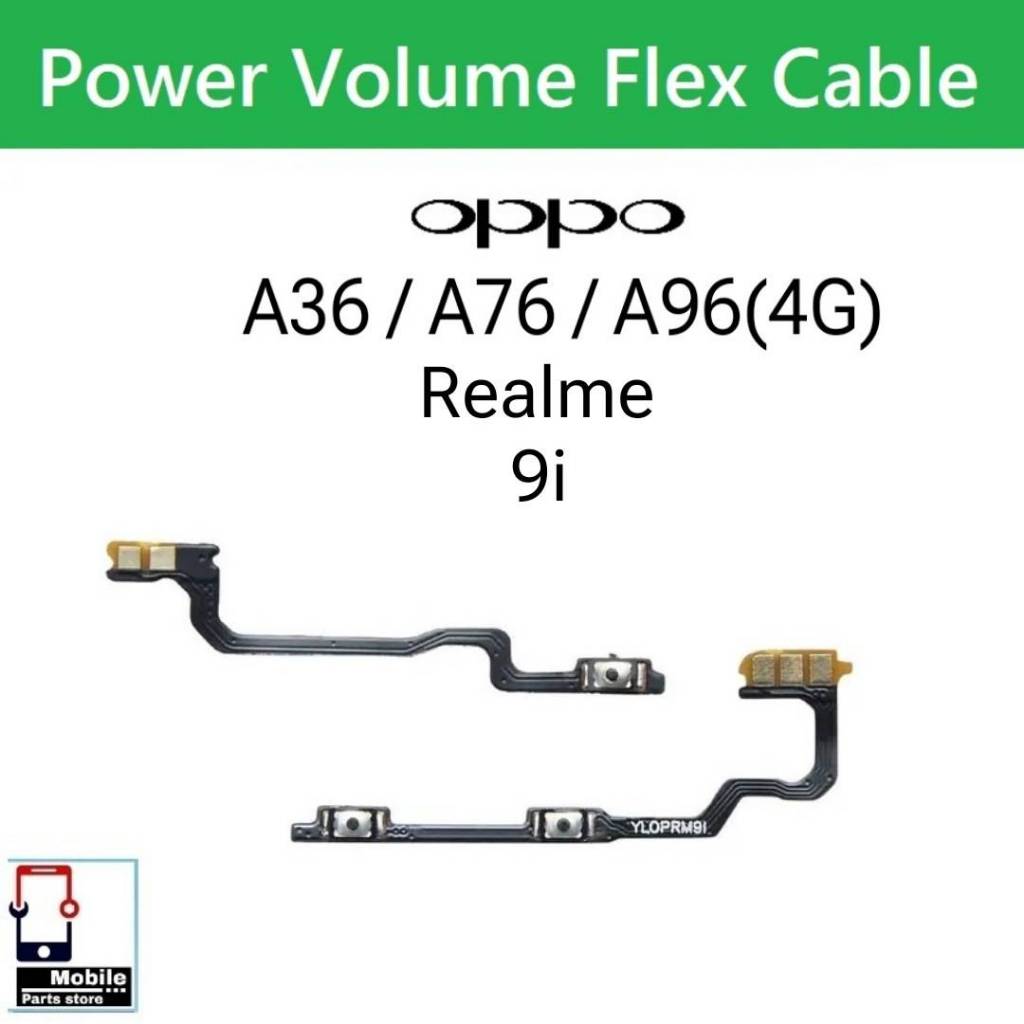 แพรสวิตช์ OPPO A76 / A36 / A96(4G) / Realme9i แพรปิด/เปิด Power&Volume ...