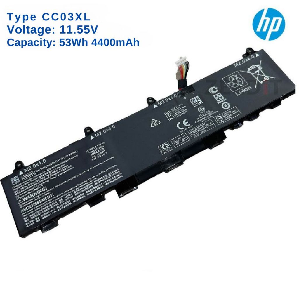 แบตเตอรี่ โน๊ตบุ๊ค HP Battery Notebook HP EliteBook 830 840 G7 G8 ...