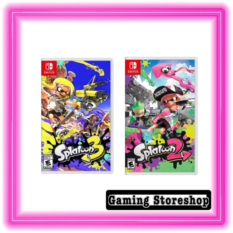 แผ่นเกมส์ Splatoon Nintendo Switch มือ2 สภาพดี | Shopee Thailand