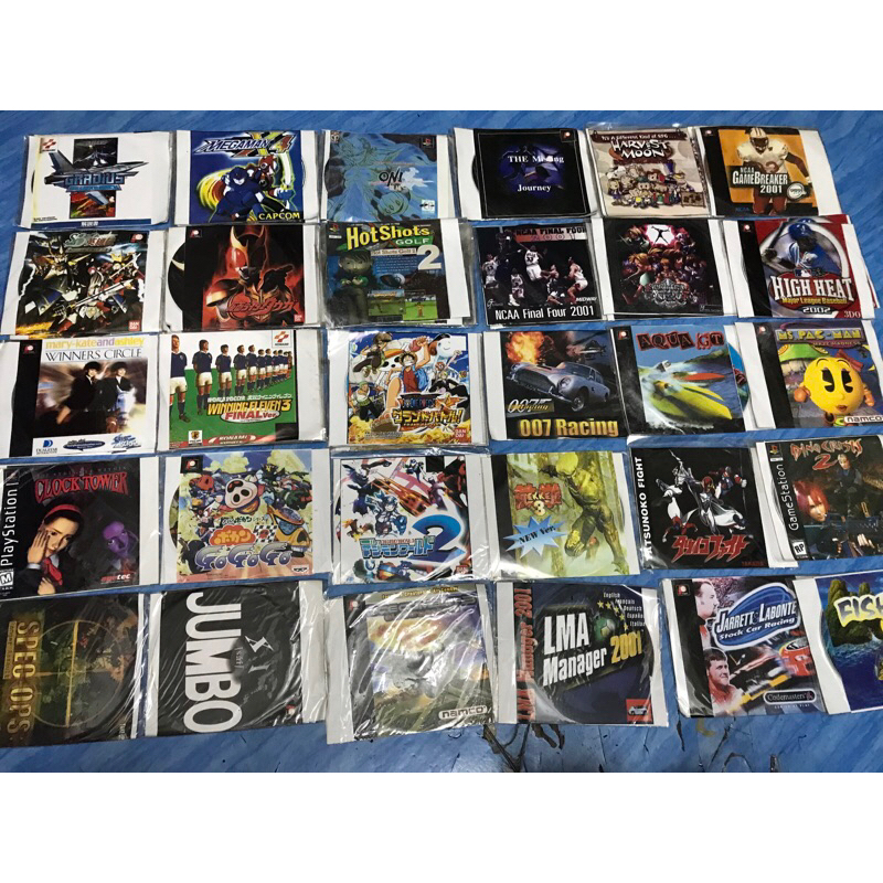 PS1,เกมส์ (34) แผ่นปั๊มรุ่นเก่า หายาก มือ 1 สภาพใส | Shopee Thailand