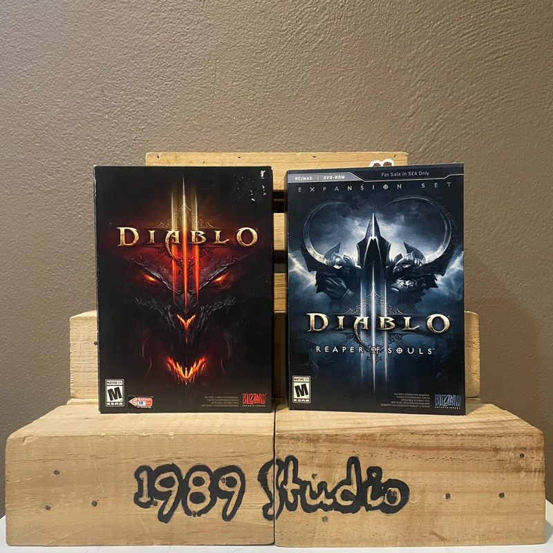 Diablo lll Set ภาคหลัก + เสริม : ลิขสิทธิ์แท้ กล่องEng แผ่นเกมพีซี Pc ...