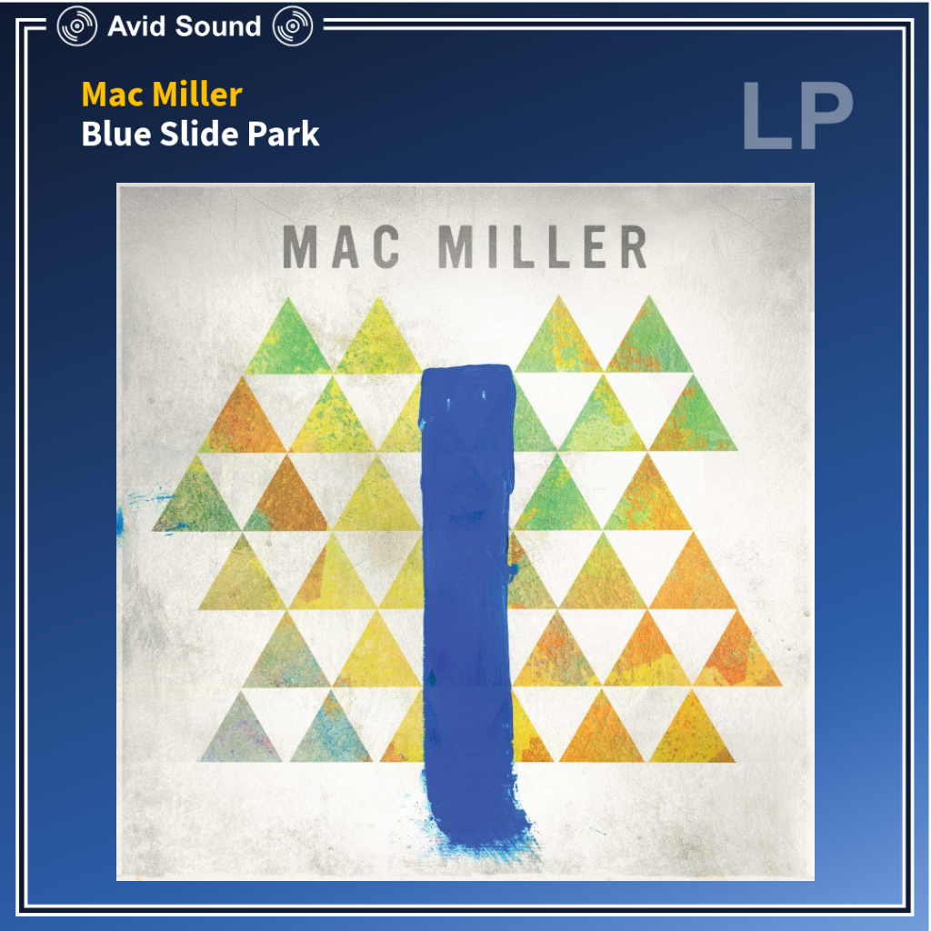 แผ่นเสียง Mac Miller Blue Slide Park ใหม่ ซีล Vinyl LP | Shopee Thailand