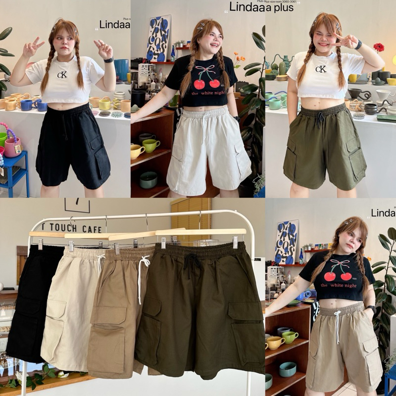 Linn กางเกงยีนส์ขาสั้น กางเกงขาสั้น กางเกงสาวอวบ เอว32-48นิ้ว plussize | Shopee Thailand