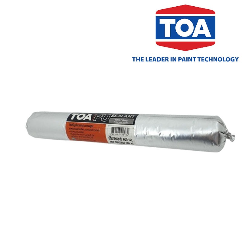 กาวพียู TOA PU Sealant ไส้กรอก ขนาด 600 ml. อุดรอยต่อ ใช้ซ่อมหลังคารั่ว ...
