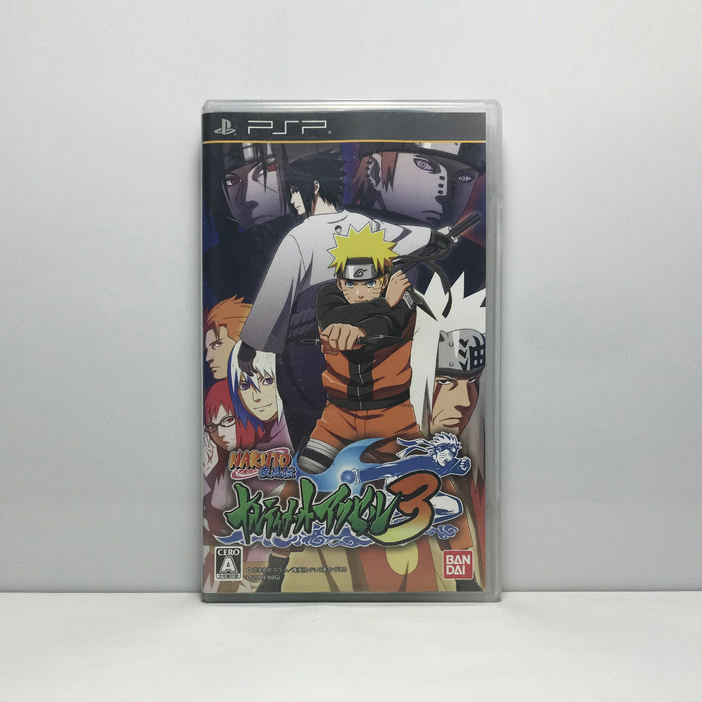 แผ่นเกม Naruto Shippuuden: Narutimate Accel 3 (UMD) เครื่อง PSP ...
