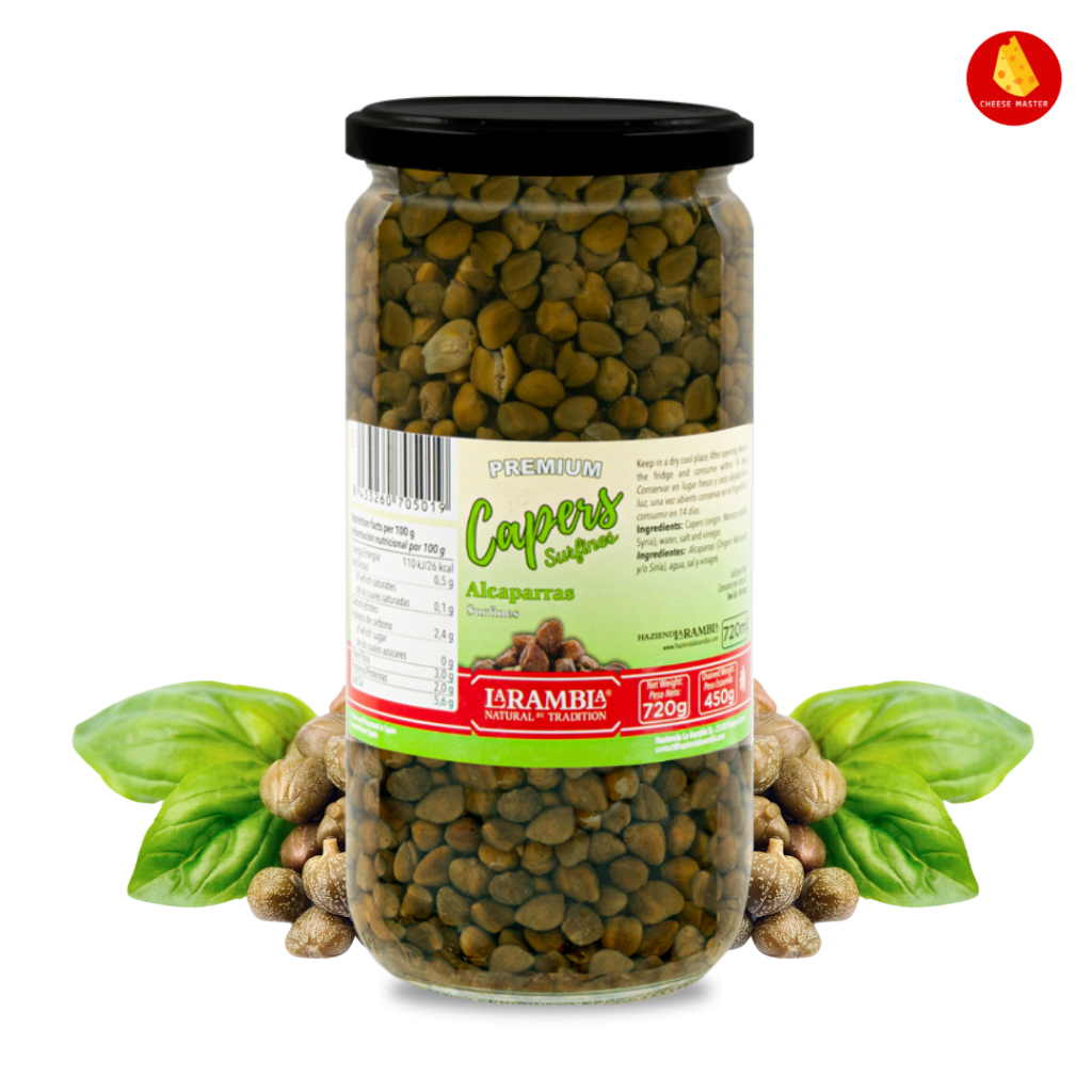 เม็ดเคเปอร์ เคเปอร์ดอง non pareilles capers 100g-720g Caper นำเข้าจากเส ...