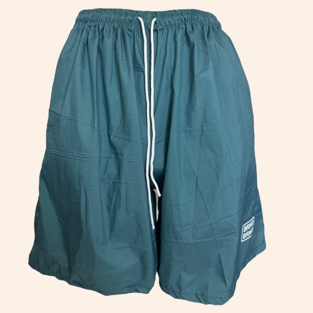 กางเกงขาสั้น BRNG BRNG เอวยางยืด กางเกงแบงๆ สำหรับผู้ชสาย | Shopee Thailand
