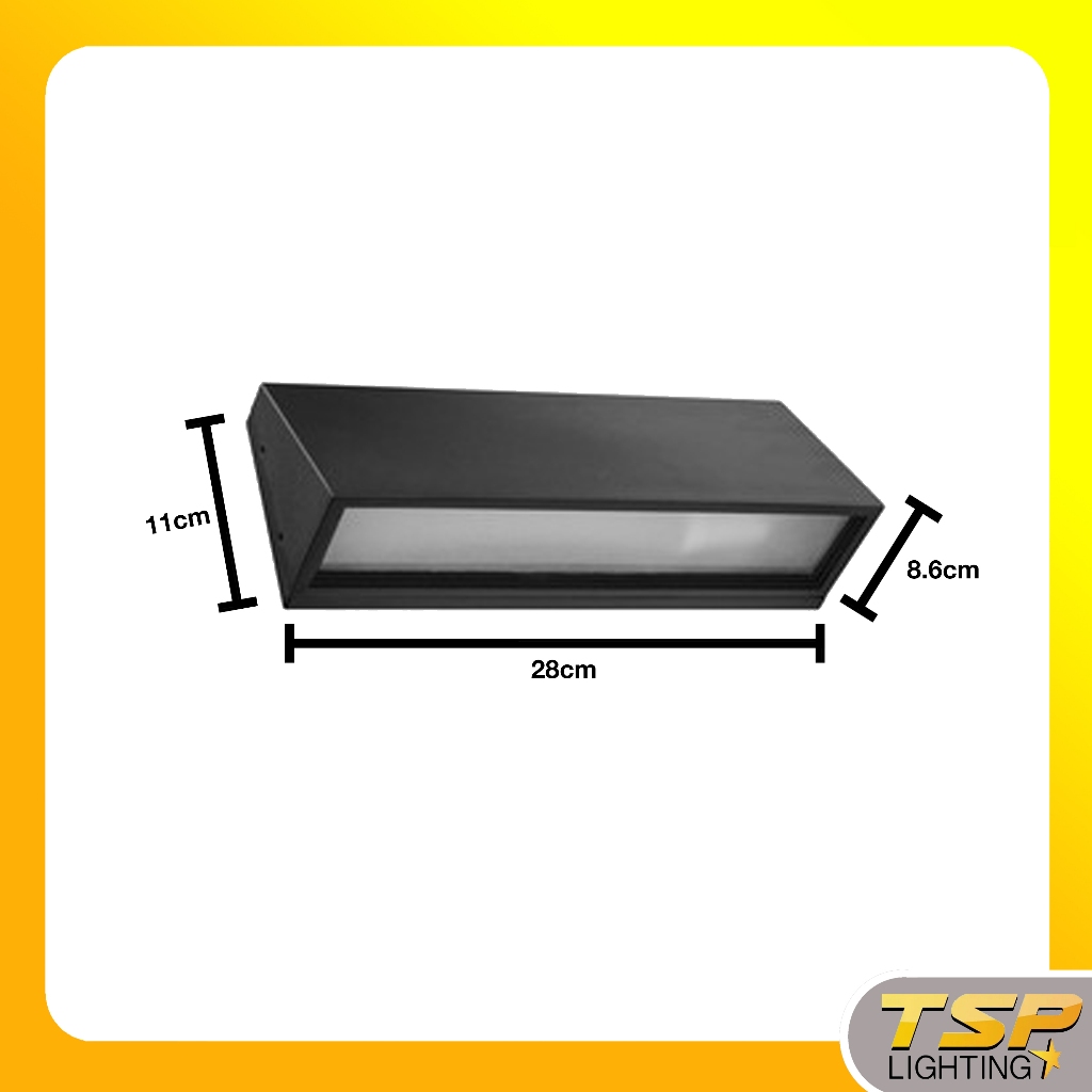 TSP Lighting │ OUTDOOR โคมไฟตู้จดหมาย E27 รุ่น TSP-100D | Shopee Thailand