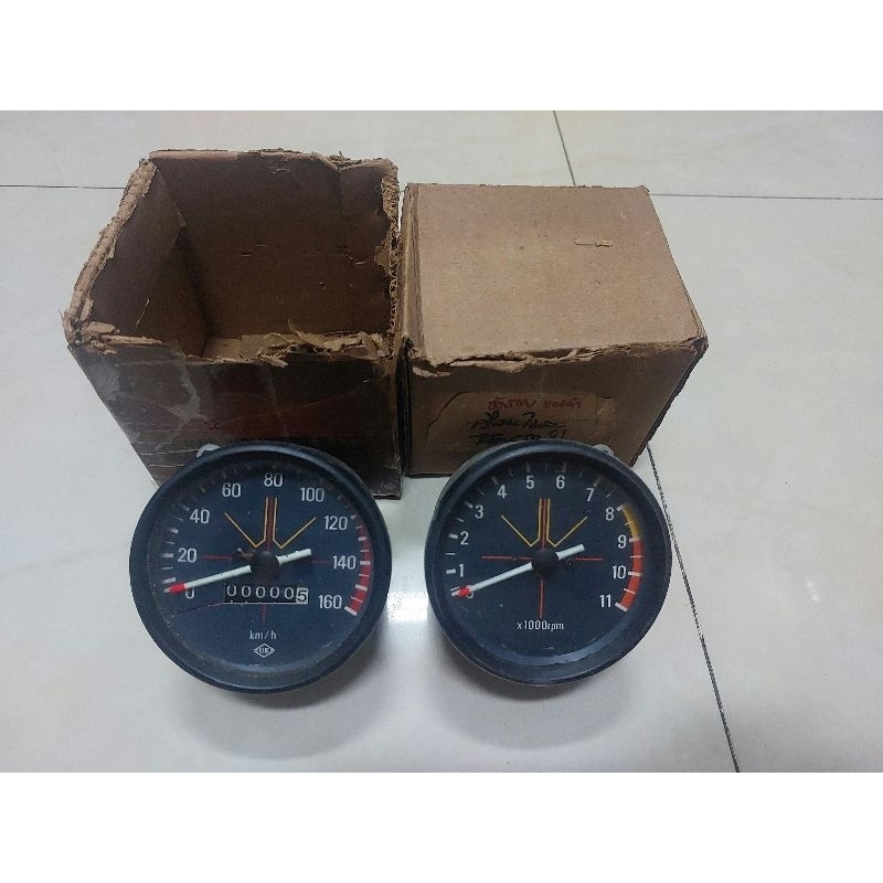 ชุดเรือนไมล์+วัดรอบ Kawasaki GTO M1-2-GTO 80-81 ของใหม่งานเก่าเก็บ(ไม่ ...
