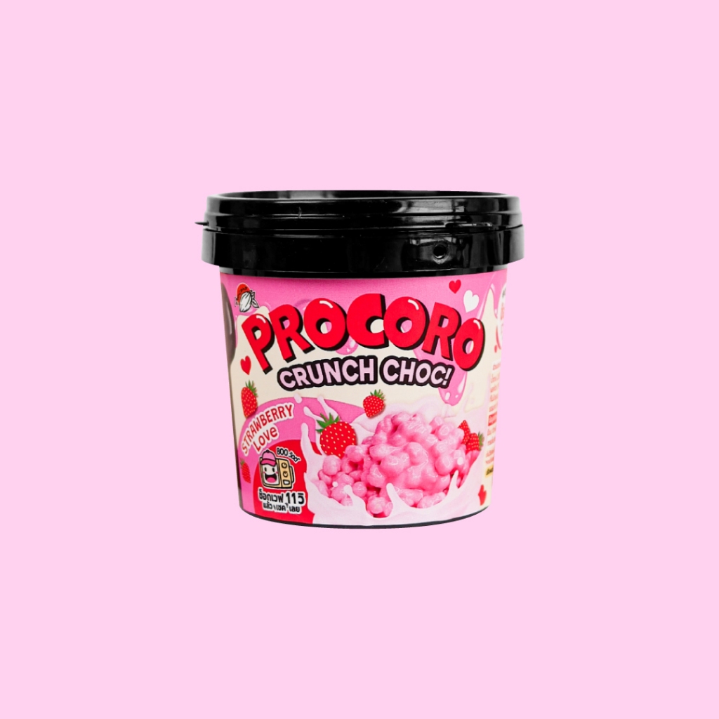 Procoro Crunch Choc โปรโกโร่ ครั้นช์ ช็อก (ช็อกโกแลตลาวาซีเรียล) 120 g. | Shopee Thailand