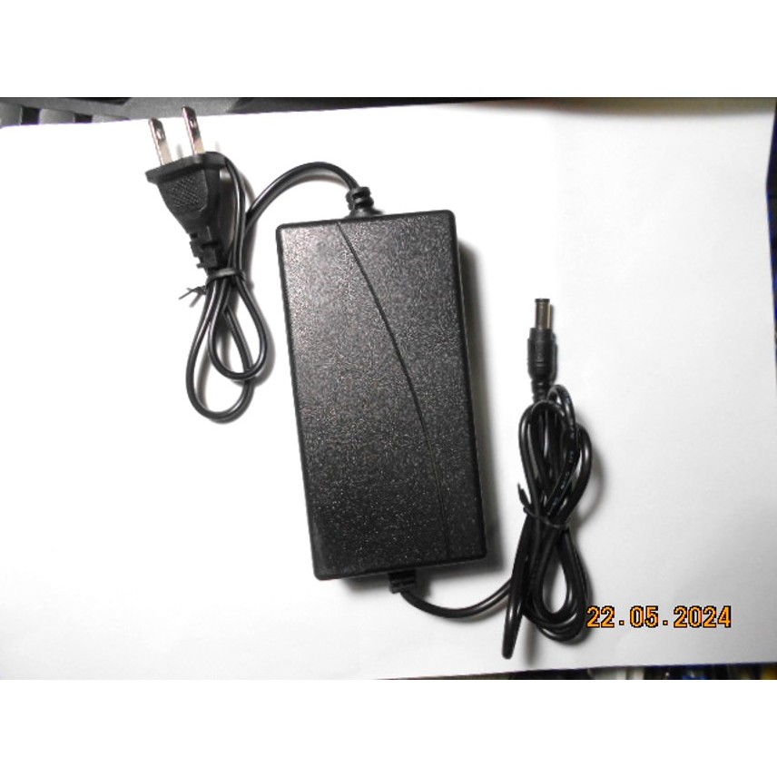 อะแดปเตอร์ 24V 2A AC/DC Adapter แถมสายไฟ ac ปลั๊กบ้าน ในชุด AC 220V To ...