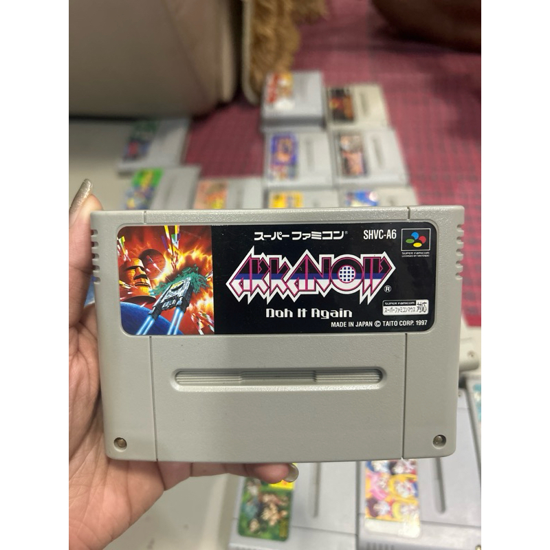 ตลับเกมส์ชุดที่ 2 sfc nintendo super famicom แท้ original Japanese ...