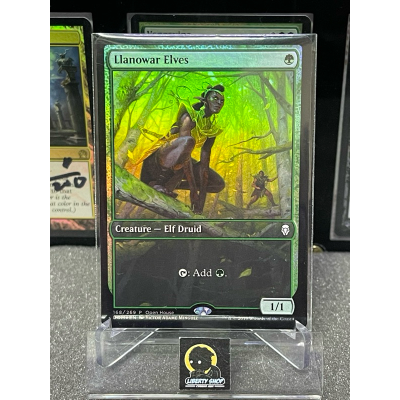 (MTG)(Promotional) Llanowar Elves (Open House Foil)(NM) | Shopee Thailand